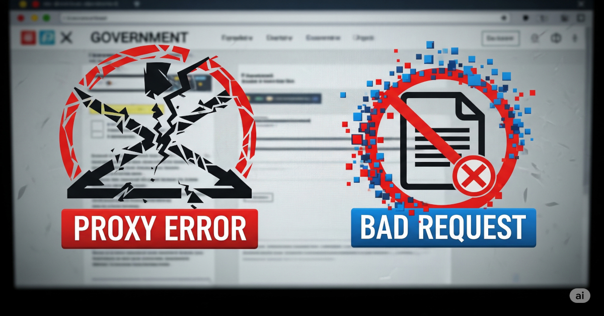 Solución Rápida a Errores de Proxy y Petición Errónea en el Portal del ...