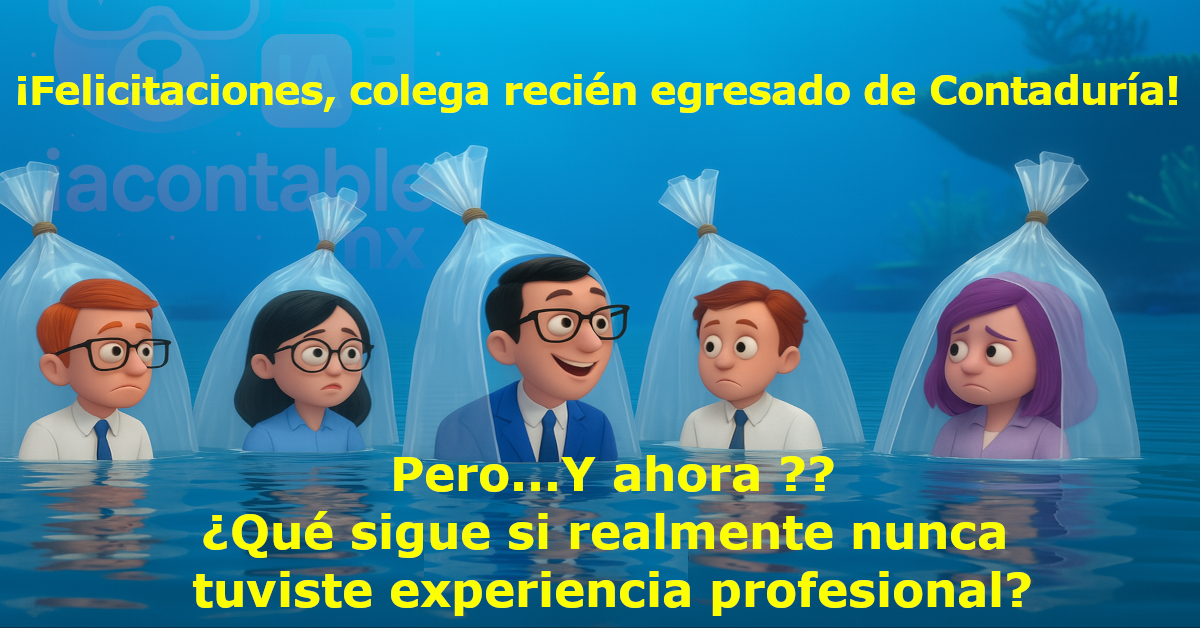 Recién egresado de Contaduría y sin experiencia laboral: ¿Qué hacer?